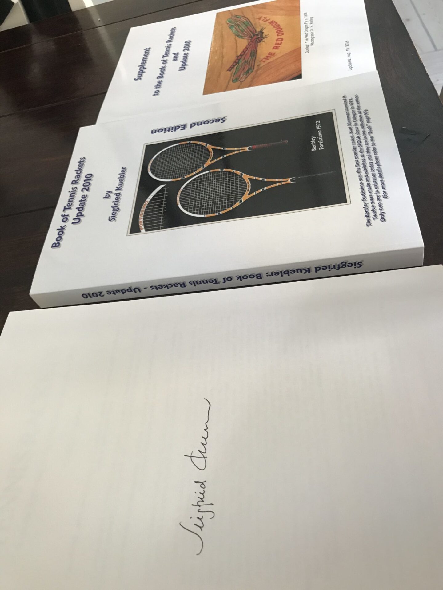 The Book of Tennis Rackets - Siegfried Kuebler - Tennisnerd.net