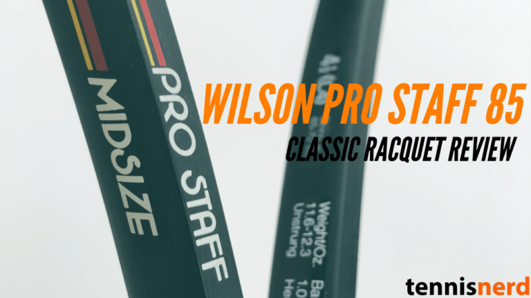 Classic Racquets: Wilson Pro Staff 85 Review - Tennisnerd.net