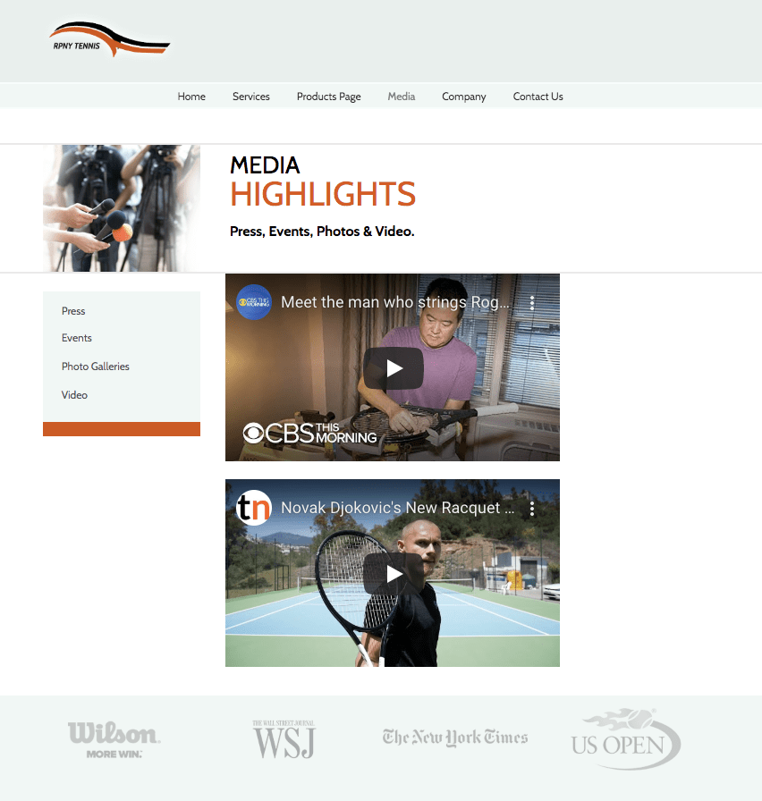 Custom Racquets - Tennisnerd.net - Get your own look and spec