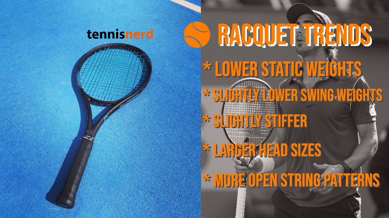 ATP vs WTA Racquets - Tennisnerd.net -What are the differences in specs?