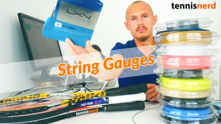 Tennis String Gauges - Tennisnerd.net How does thickness influence play?