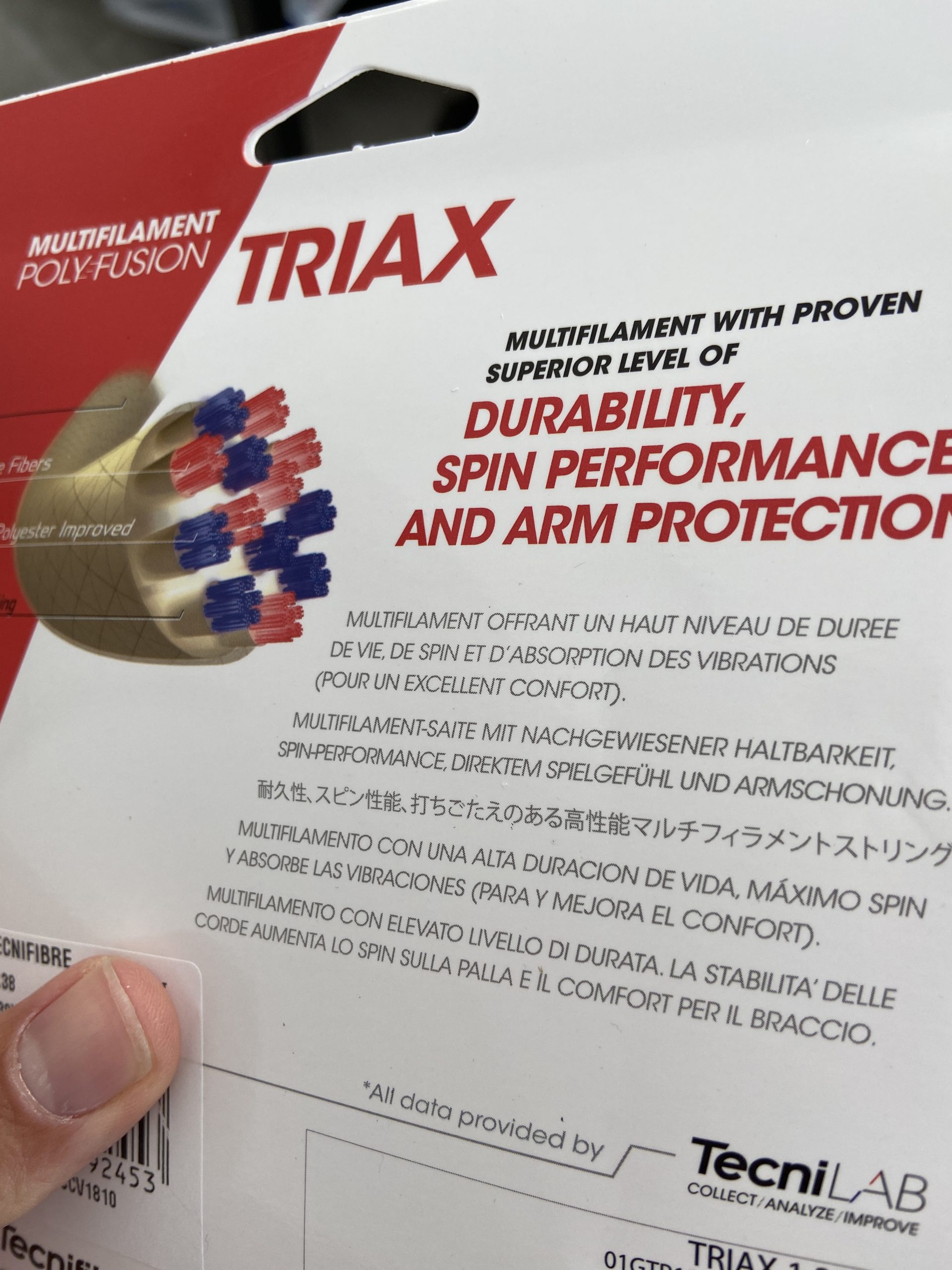Tecnifibre Triax String Review Part 2 - Tennisnerd.net