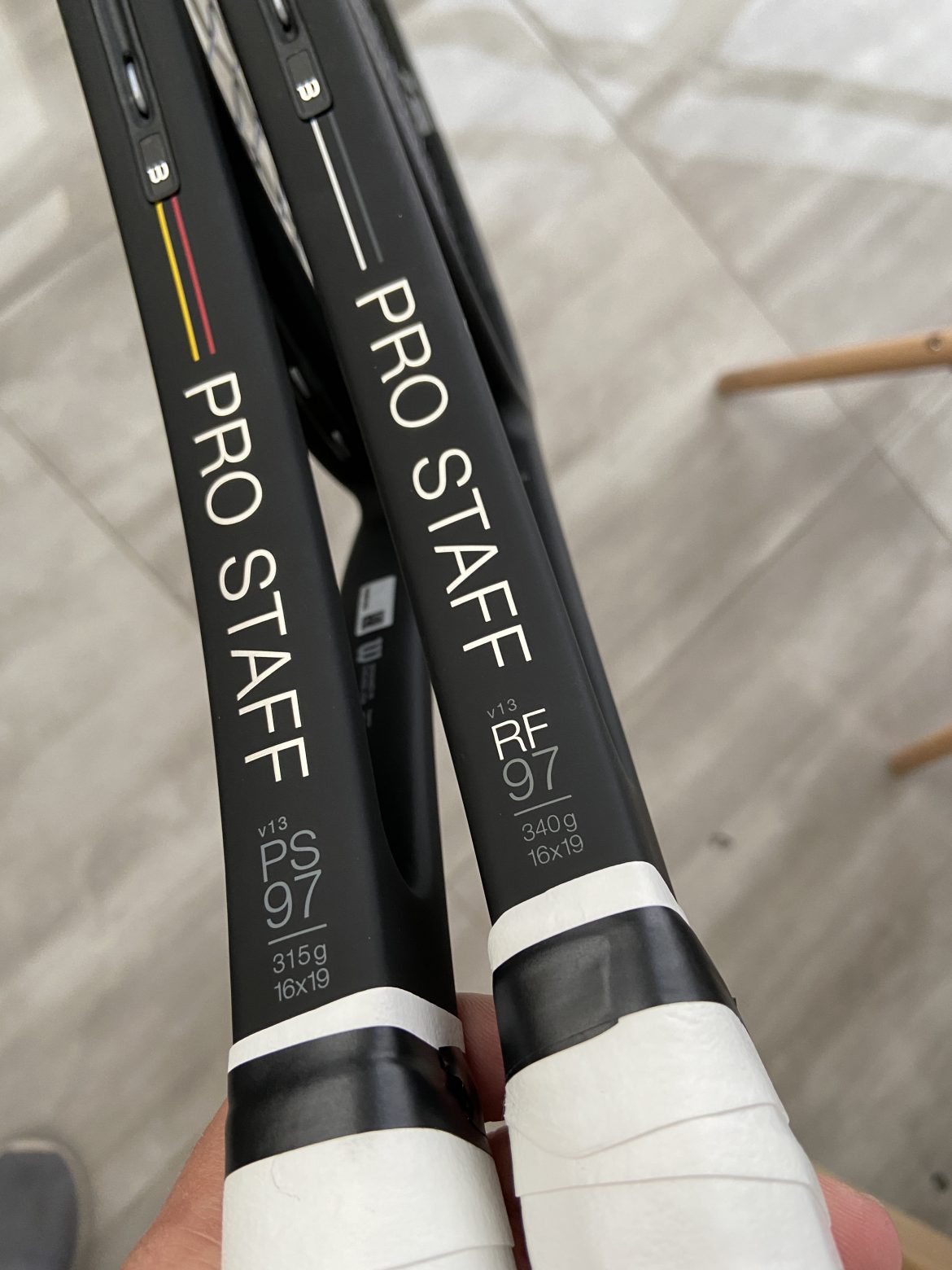 Wilson Pro Staff 97 V13 Review - Tennisnerd.net including RF97 Autograph