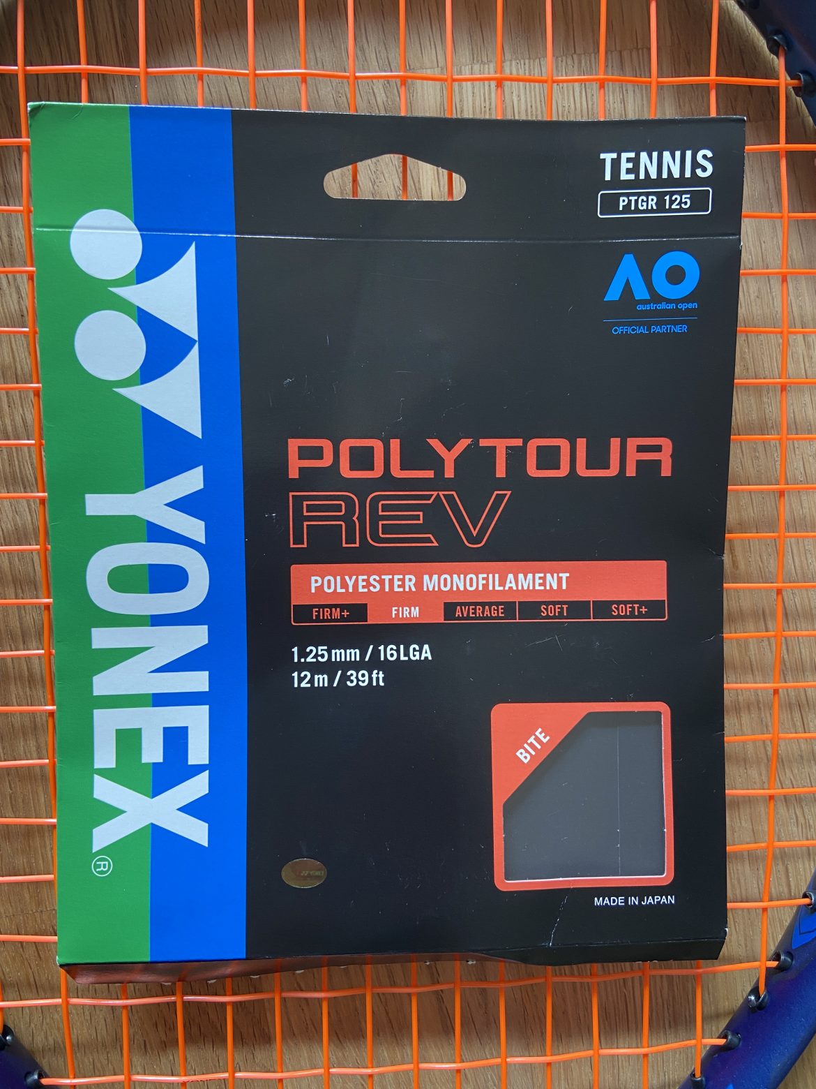 Yonex Poly Tour Rev String - Tennisnerd.net - Upcoming review