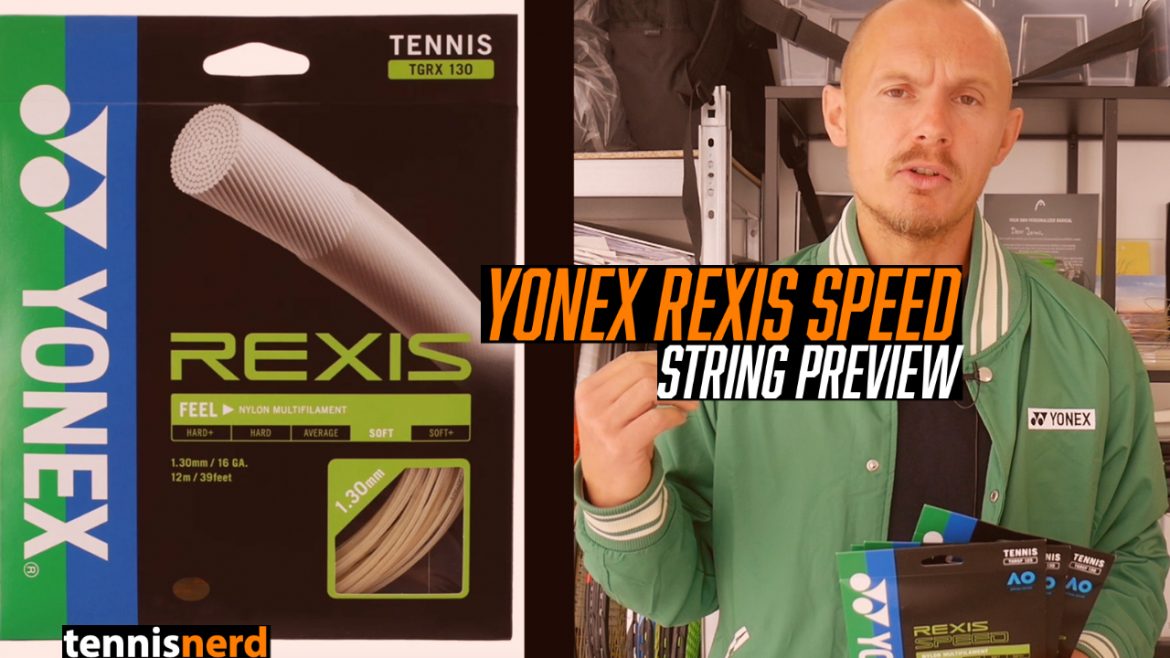 Yonex Rexis Speed and Comfort Strings - Tennisnerd.net