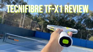 Tecnifibre TF-X1 Review - Tennisnerd.net - New comfort racquet!