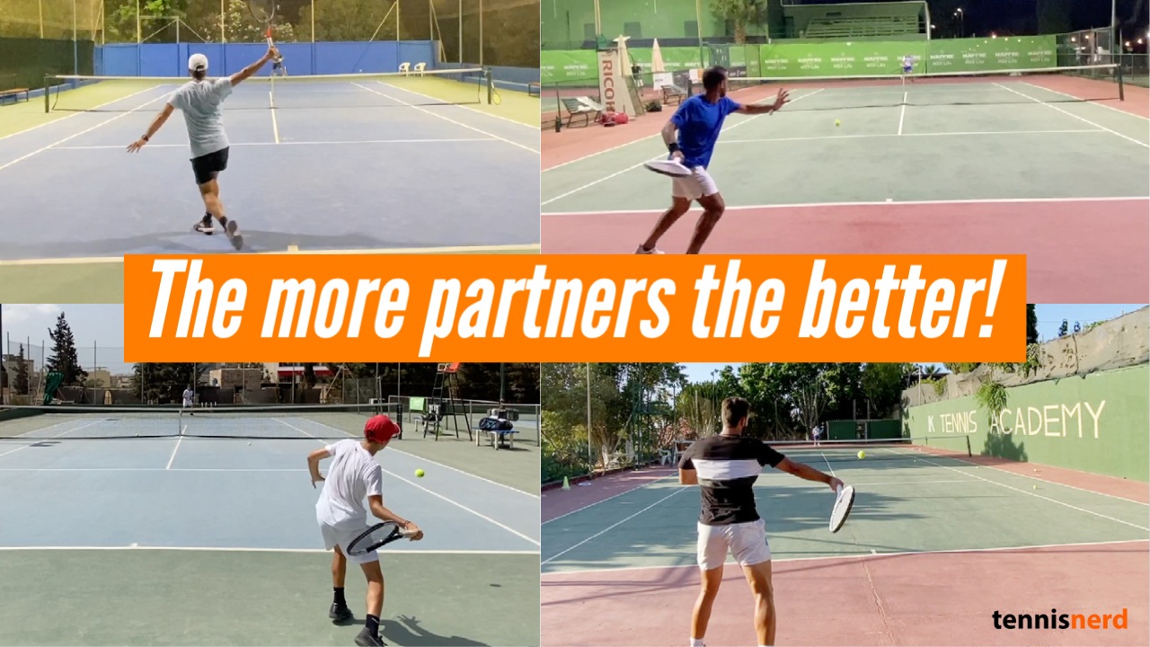 How do you find a tennis partner? - Tennisnerd.net - Playing different ...