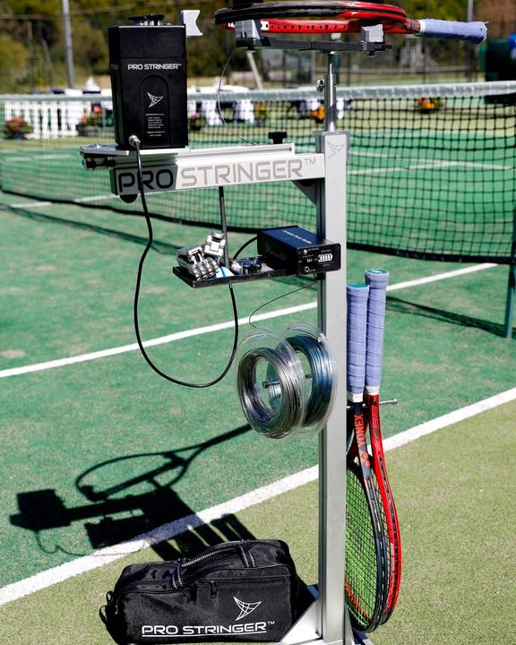 Pro Stringer V2 Portable Electric Tennis Stringing Machine at Carlo Simmons blog