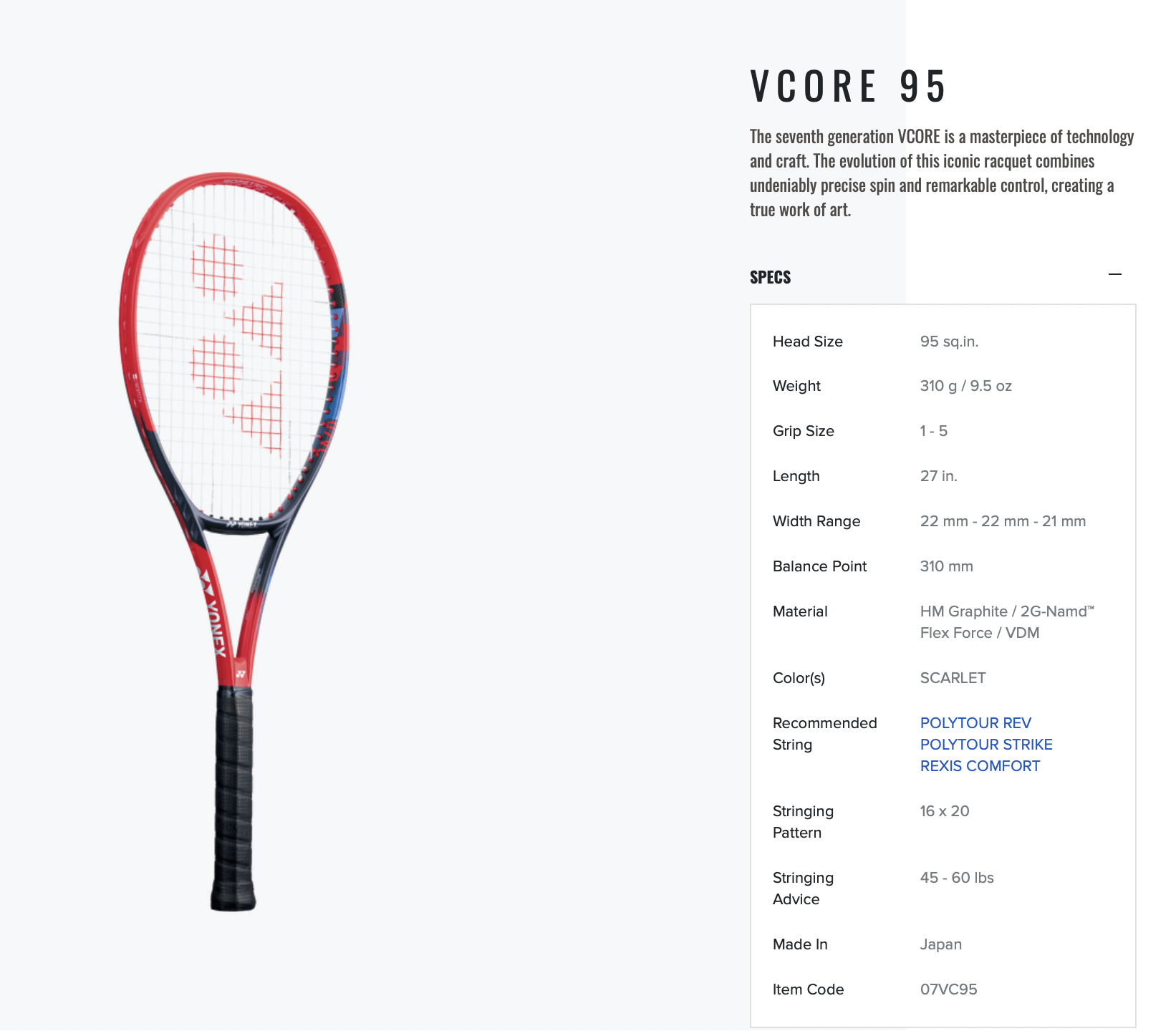 Yonex VCORE 2023 Review - Tennisnerd.net