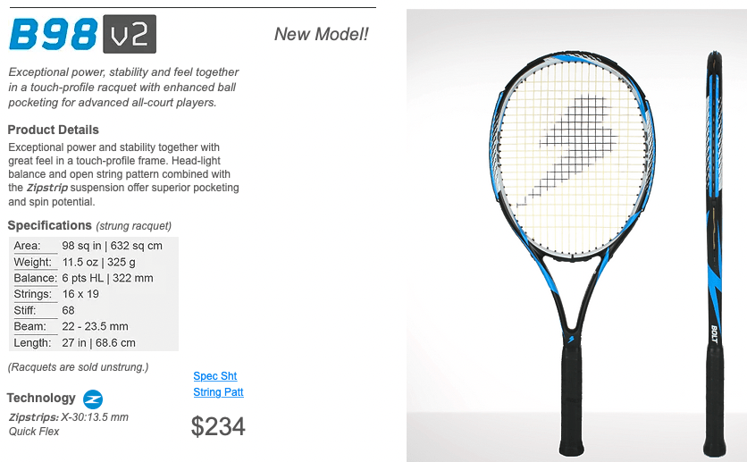 Bolt Racquets Review - Tennisnerd.net