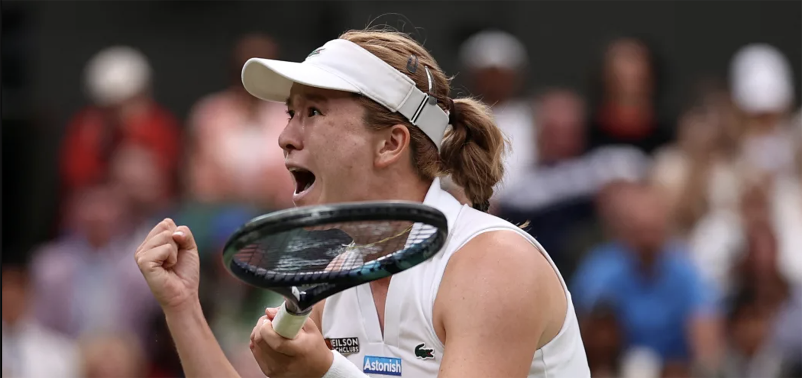 Who is Lulu Sun? The qualifier that has taken Wimbledon by storm ...