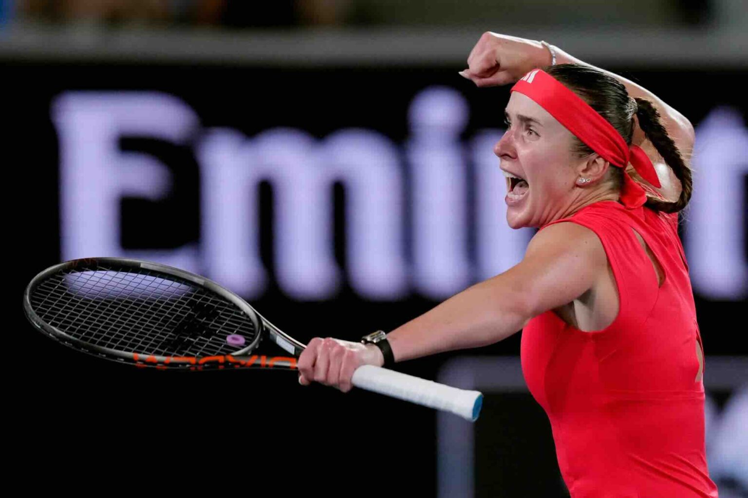 Elina Svitolina using a Diadem Axis racquet - Tennisnerd.net