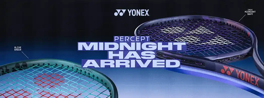 Yonex launching the Percept Midnight Navy - Tennisnerd.net