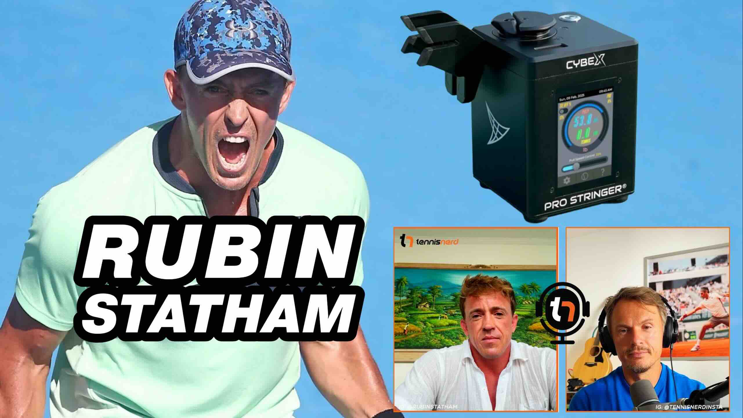 Rubin Statham on Building Pro Stringer - Tennisnerd.net