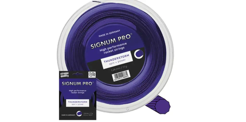 Signum Pro Thunderstorm Tennis String Review - Tennisnerd.net